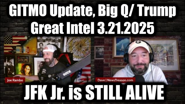 GITMO Update 4.3.25 - Big Q/ Trump > Mass Arrests, Secret Raids and the ...