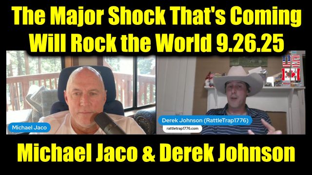 Michael Jaco & Derek Johnson Bombs 9.26.25 - The Major Shock That's ...