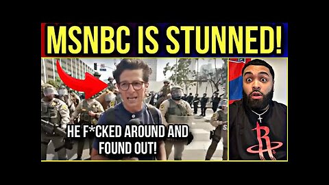 MSNBC Reporter Runs for His Life As Protests Turn Violent on Air ...