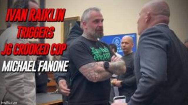 Ivan Raiklin Triggers J6 Crooked Capitol Police Officer Michael Fanone ...