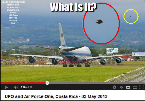 UFO Flies Too Close to Air Force One (PHOTO) | Alternative