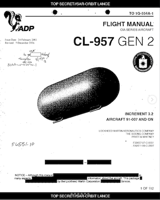 LOCKHEED’s “Tic Tac” Manual? CL-956 Leak or Psyop — Full Forensic ...