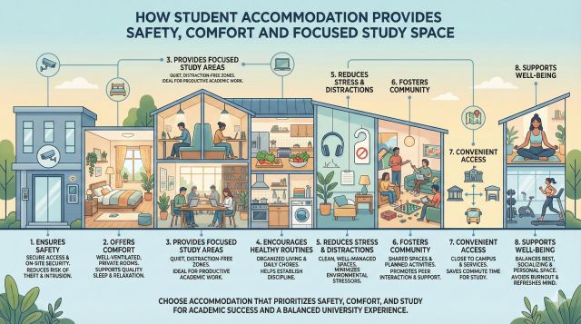 How Student Accommodation Provides Safety, Comfort and Focused Study ...