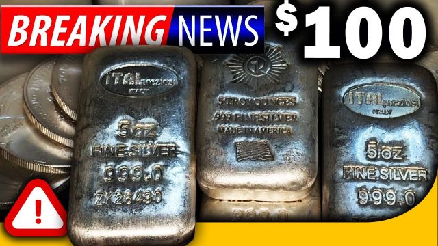 $100 Silver Just Happened There! It Could Happen Here Soon! Here's Why ...