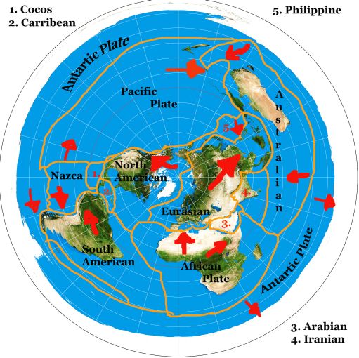 What? Tectonic Plates, Earthquakes, Volcanoes, Ring of Fire, new maps ...