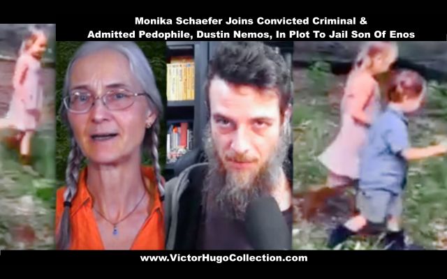 Monika Schaefer Joins Convicted Criminal Admitted Pedophile Dustin ...