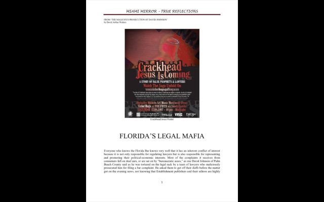 Jeffrey Epstein List Exposes Florida Legal Mafia Litigation Vortex ...