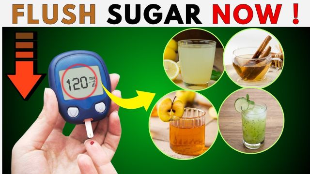 Flush Blood Sugar Levels OVERNIGHT with These 9 Super Drinks ...