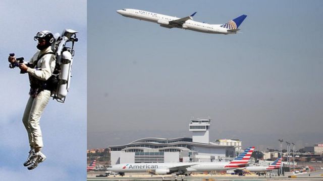 Bizarre Sightings Of Mysterious Jet Pack Man Flying Over L.A. Airport ...