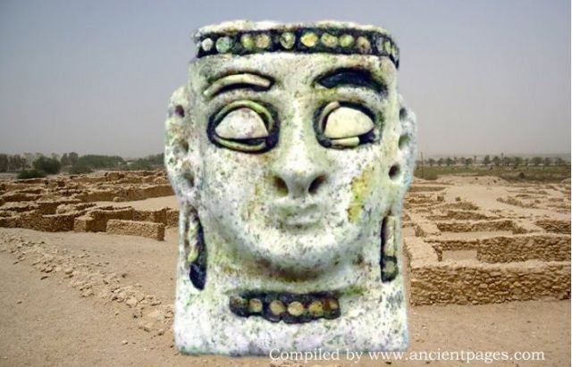 Curious 3,300-Year-Old Faience Mask Linked To The Lost Ancient Dilmun ...