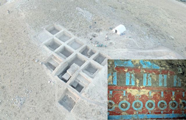 First Look At Mysterious 2,700-Year-Old Underground Frescoes Hidden ...